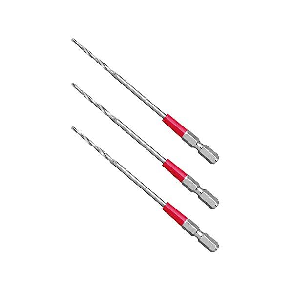 3本組レッド/3mm/ACK3-030・Size:3mmStyle:3本組・パッケージ個数:1・サイズ:3mm・入数:3本・全長:115mm・ドリル有効長:38mm・差込角:6.35mm