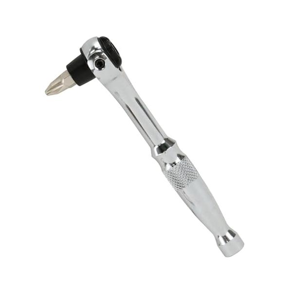 シルバー/-/SRD-290・パッケージ個数:1・特徴1:用途に合わせてハンドル角度を設定することで、あらゆる作業に対応するマルチドライバー・特徴2:90山ギア採用で、振り幅の制限された狭い場所での作業に威力を発揮・ギア数:90山・仕様:回...