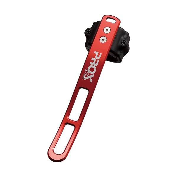 スリムボディモデル/Mサイズ/レッドレッド/M/PX8042MR・カラー：M/R(レッド)・サイズ：全長180mm・重さ：75ｇ・取付位置対応直径：29.9〜36.3mm・●樹脂ボディをスリム形状にして軽量化