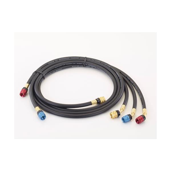 赤+青+黄/150cm/TB133ES・Color:赤+青+黄PatternName:セット・パッケージ個数:1・接続径…5/16フレアメス・長さ:150cm・3本セット(赤・青・黄)・品番:TB133ES・ブランド:イチネンTASCO