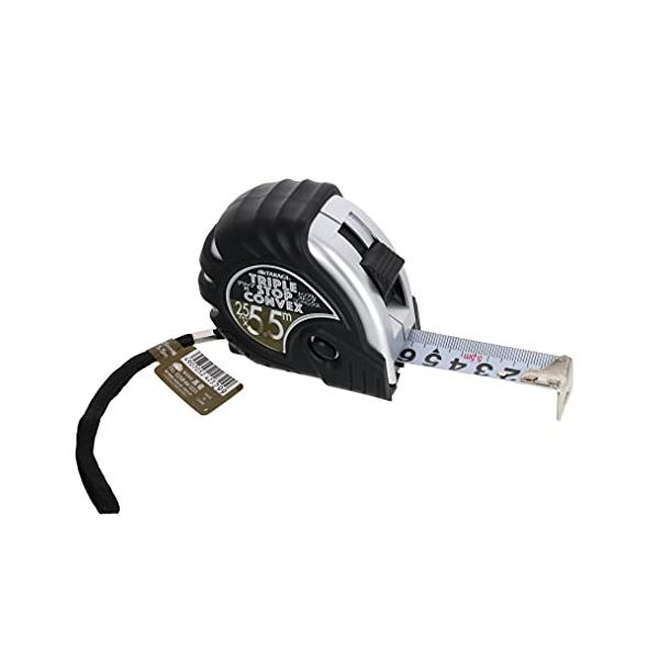 グリップ付グリップ付き/25mm幅 5.5m/25mm×5.5m・Color:グリップ付きSize:25mm幅 5.5m・パッケージ個数:1・測定作業に・テープ幅:25mm、テープ長さ:5.5m・テープ厚さ:0.105mm・片面印刷・ケース...