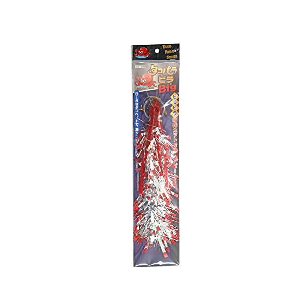 T/RED/仕掛け全長:約130cm/-・パッケージ個数:1・品番:TK-010・カラー:T/RED・仕掛け全長:約130cm・ビラの長さ:約31cm・ビラのボリュームアップタコへのアピール倍増
