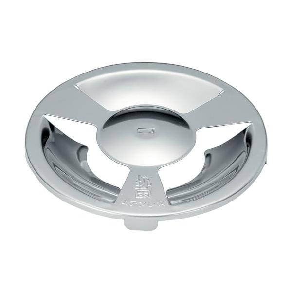 ステンレス 排水口カバーシルバー/145xH13mm/2610089・Style:ステンレス 排水口カバー・パッケージ個数:1・サイズ(約):外径14.4×高1.5cm・本体重量(約):95g・素材・材質:抗菌ステンレス鋼・生産国:日本