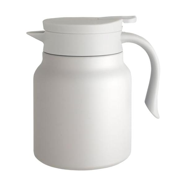 モダンベージュ/1 L/411170・パッケージ個数:1・サイズ(約):12×17×高さ16.5cm、本体重量(約):516g、容量:1L・素材・材質:本体・茶こし/ステンレス鋼、持ち手/ポリプロピレン、蓋栓/シリコーンゴム・ポリプロピレン...