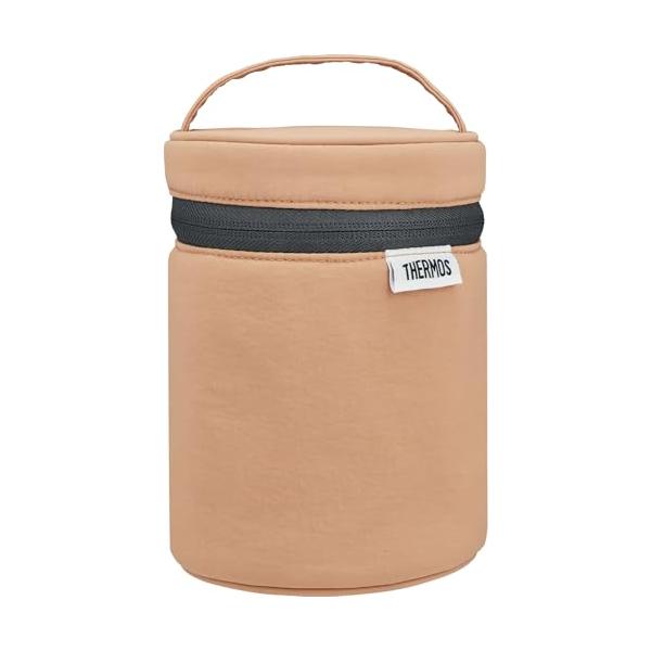 カジュアルシナモンベージュ/300~500ml用/RET-003・Color:シナモンベージュSize:300~500ml用・パッケージ個数:1・洗濯機使用OK スープジャー専用ポーチ・本体サイズ(約):幅11.5×奥行き11.5×高さ16...