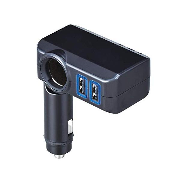 1連+2USB F310DC1口×USB2口 ダイレクト/1DC+2USB(出力4.8A)/F310・Color:DC1口×USB2口 ダイレクト・パッケージ個数:1・50年以上も国内カー用品市場で実績を積んできた大手カー用品メーカー「セイ...