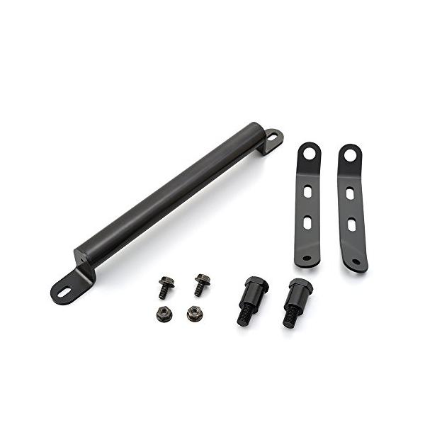 ブラック/マウント有効長:200mm パイプ直径:Φ22.2mm/94926・パッケージ個数:1・適合車種:アドレスV125S/Sベーシック/SS 、アドレスV125/G・パイプ径:φ22.2mm / 取付有効長:200mm・車種専用設計で...