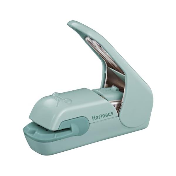 モダンブルーグリーン/1個/SLN-MPH105GB・Size:1個Color:ブルーグリーン・パッケージ個数:1・針不要穴をあけずにとじられる針なしステープラー・【外寸法】 W34×D95×H85mm・【とじ枚数】 コピー用紙(PPC用紙...