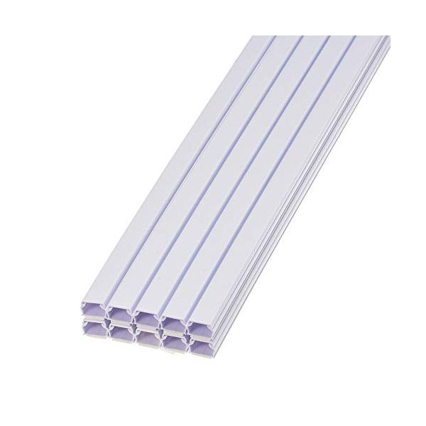 10本入りホワイト/1号/DZ-AMT11-W 10P・パッケージ個数:1・【 特 長 】 ● 電源コードや接続ケーブルなどを保護する配線カバーです ● 背面にはあらかじめ両面テープが貼り付けてあるので効率よく作業できます ● 本体カラーは...