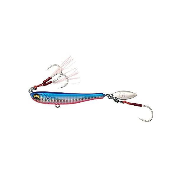 ブルーピンク/50g/-・Color:ブルーピンク・パッケージ個数:1・Weight：50g・Type：SINKING・Hook：#15・Blade：#2.5