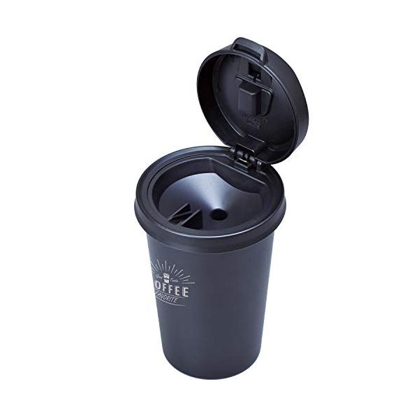 ブラック WA54ブラック/Mサイズ/WA54・Color:ブラックSize:Mサイズ・パッケージ個数:1・【雑貨テイストのカフェカップ型灰皿】ドリンクホルダーに入れてあっても違和感のない、カフェカップ型のおしゃれでかわいい灰皿です。・形:...