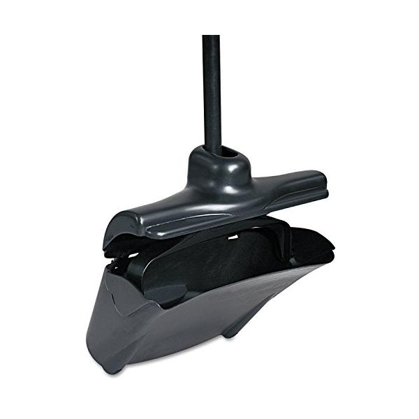 蓋付きダストパンブラック/-/FG253200BLA・PatternName:ダストパンふた付き・パッケージ個数:1・品番:FG253200BLA・サイズ:幅(cm):32.4 高さ(cm):12.7 奥行(cm):28.6・重量:1.0k...