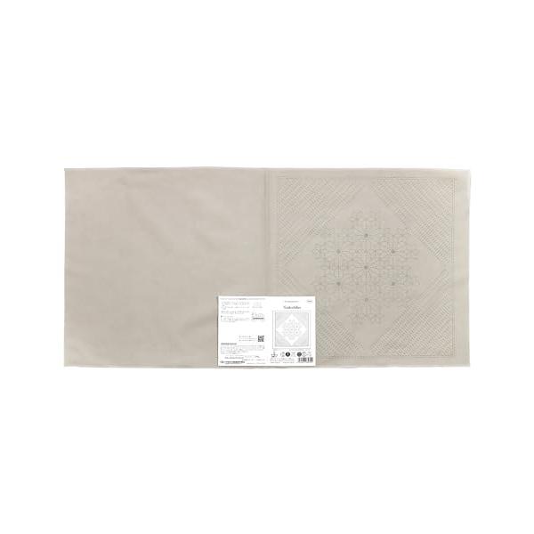 H-10102Almond Milk/-/H-10102・Style:H-10102・出来上がりサイズ：約たて33cm×よこ33cm・用意するもの：刺し子糸・刺し子針・縫い糸・縫い針・はさみ・アイロン・定規・セット内容：刺し子もめん、作り方...