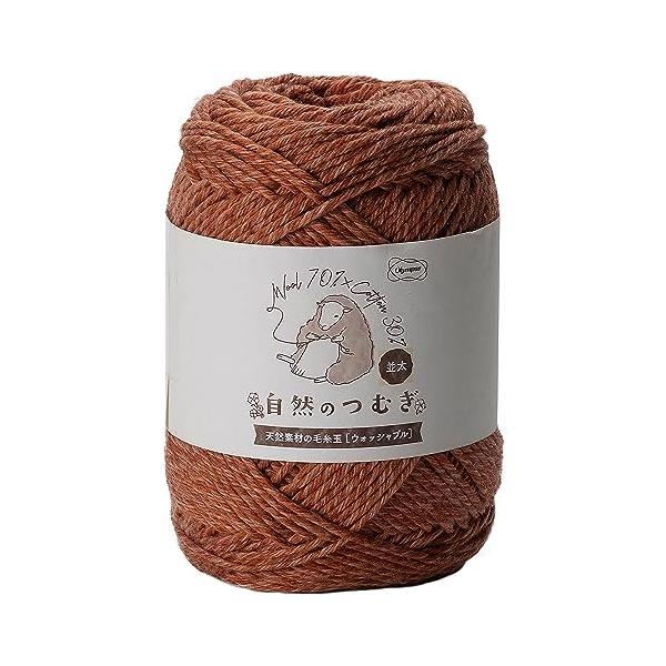 3玉セット109/-/-・Color:109Style:3玉セット・太さ：並太タイプ（約100ｇ185m）・品質：ウール70％（防縮加工・ウォッシャブル）綿30％（スーピマ）・適正針：棒針7〜9号・かぎ針7/0〜8/0号・標準ゲージ：メリヤ...