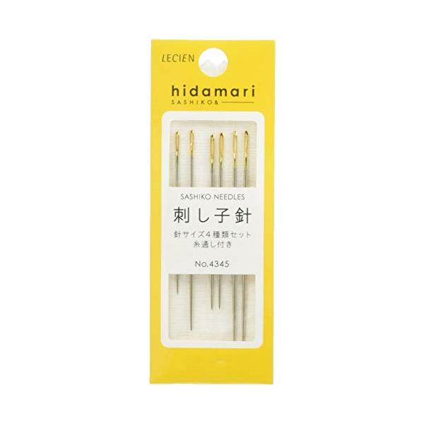 銀色/Pack of 1/4345・Size:Pack of 1・パッケージ個数:1・品番:4345・仕様:刺し子針・備考:糸通し付き・生産国:日本