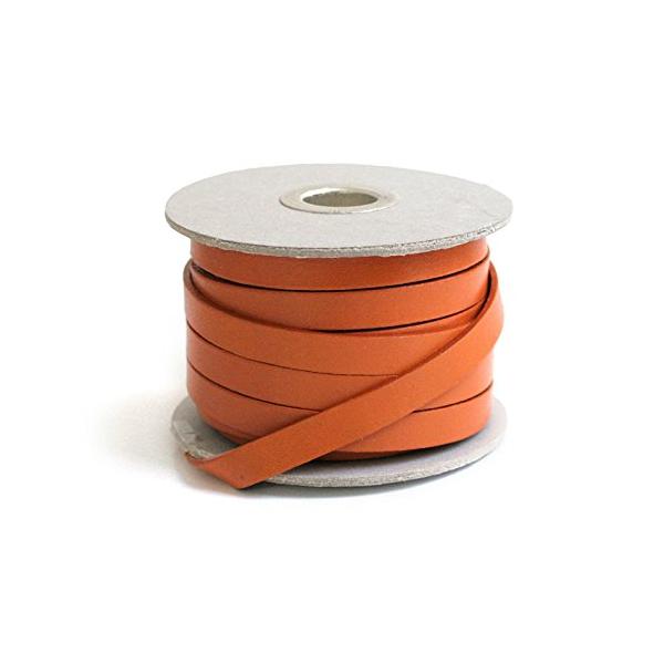 オレンジ/徳用10m巻/MTLS1010-10・Size:徳用10m巻Color:オレンジ・パッケージ個数:1・サイズ: 巾10mm×10m巻(厚み約2mm)・素材: 牛革・天然の革ですので多少の色・厚みのバラつき、また小傷がある場合や、皮...