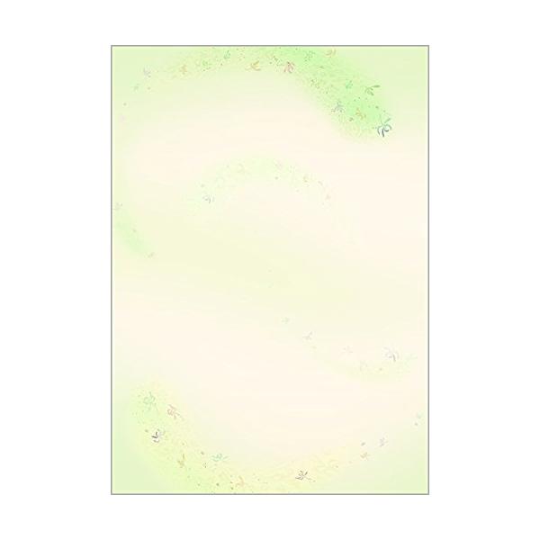 そよ風/Pack of 1/LI202・Size:Pack of 1・パッケージ個数:1・【用紙サイズ】 297x210mm(A4サイズ)・【材質】 和紙 簀目奉書紙70g/m2・【枚数】 30枚入