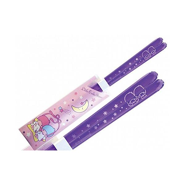 パープル/23cm/490563・Color:パープルPatternName:キキララ クリア 箸・パッケージ個数:1・先端には滑り止めも付いて実用性にも優れた透明のお箸・箸 ケース/お箸 セット/コンビセット/ランチグッズ/お弁当・弁当 ...