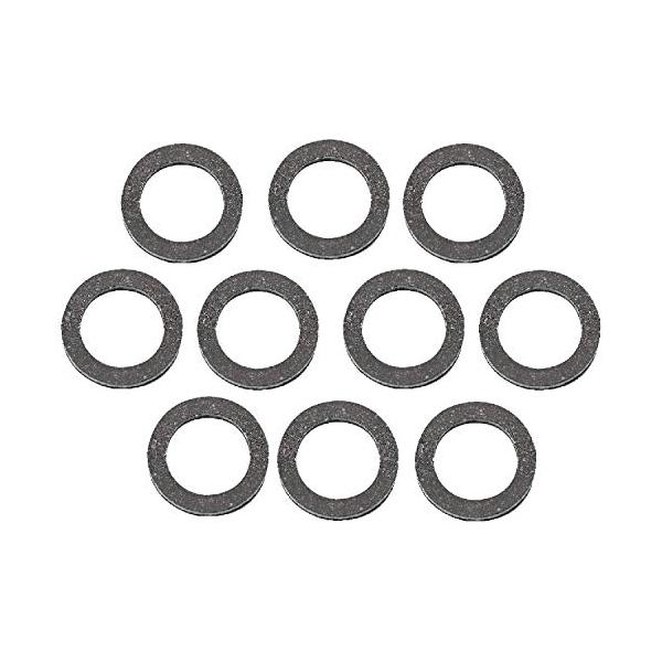 10枚-/M10/75419・Size:M10Style:10枚・パッケージ個数:1・【材質】アルミ製・【仕様1】表面にアンティステックコーティングを施した高級ドレンボルトガスケット・【仕様2】寸法:内径10ｘ外径15ｘ厚み1.7mm・【適...