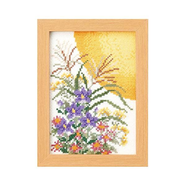 刺しゅうキットマルチカラー/15 cm x 1.5 cm x 20 cm/NO7553・出来上がりサイズ：額外径約20cm×15cm 額内径約16.6cm×11.6cm・製作目安時間：15〜20時間・難易度：初〜中級者向け・用意するもの：縫...