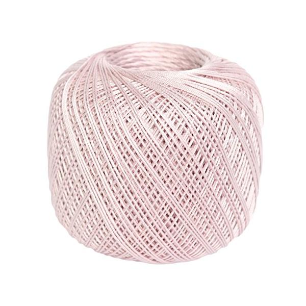 Col.123ピンク系/-/EMMY-123・Color:ピンク系Style:Col.123・パッケージ個数:1・素材:綿100%・対応の針:レース針0号~かぎ針2/0号・仕立:約50ｇ約218m・しなやかで細く 編みやすいレース編み用の糸...