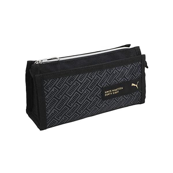 ペンケースブラック/-/PM389BK・Color:ブラック・パッケージ個数:1・【仕様】仕分けに便利な多機能ポケット付ペンケース・【本体サイズ】H100×W200×D60mm、60g・【材質】ポリエステル、ナイロン・【カラー】ブラック・【...