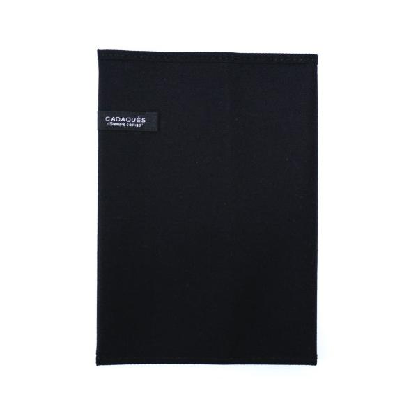 ブラック/文庫/114413・Color:ブラック・パッケージ個数:1・【収納目安サイズ】(約)　150×106mm　本の厚さ3ｃｍまで　表紙の厚みにより入らないことがございます。・【収納できる本の参考】文庫・コミック文庫・【素材】綿（裏P...