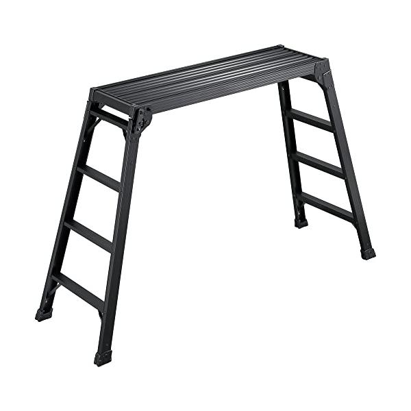 単品ブラック/天板高さ：0.98m/DRXB-1098a・Color:ブラックSize:天板高さ：0.98m・パッケージ個数:1・天板高さ：0.98m・天板寸法：長さ100×幅30cm・設置寸法：幅48×奥行154cm・収納寸法：長さ103...