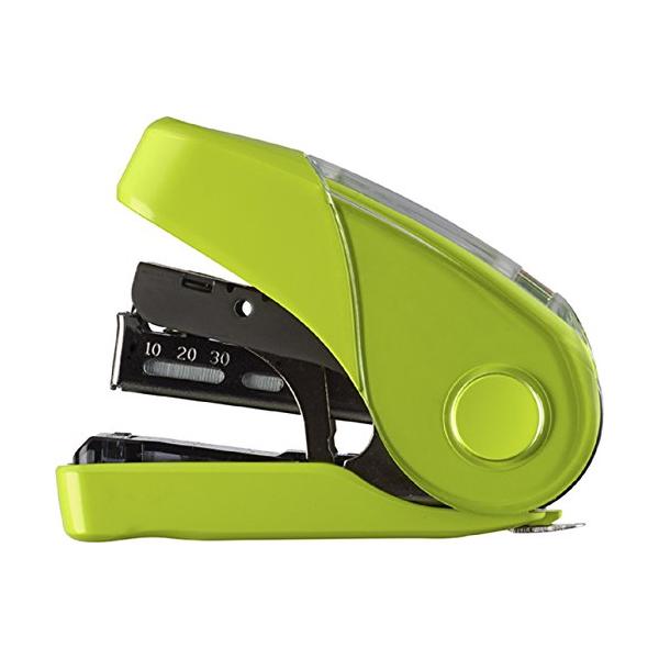ワンタッチライトグリーン/-/HD-10FL3K/LG・Color:ライトグリーンPatternName:単品・パッケージ個数:1・軽く綴じれる 手に馴染む 極めて高い精度だから、とじ損(失敗)を心配する必要のないホチキス・本体サイズ:H6...