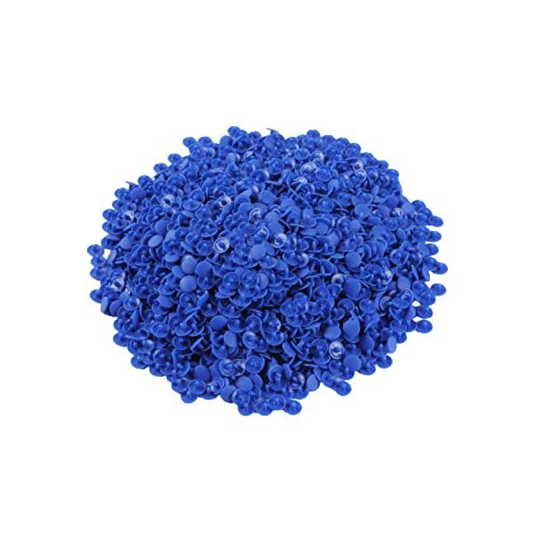 9mm/業務用2000組入ブルー/9mm/SUN15-65G・Color:ブルーStyle:9mm/業務用2000組入・内容:9mm・2000組入り・カラー:ブルー・素材:ポリアセタール