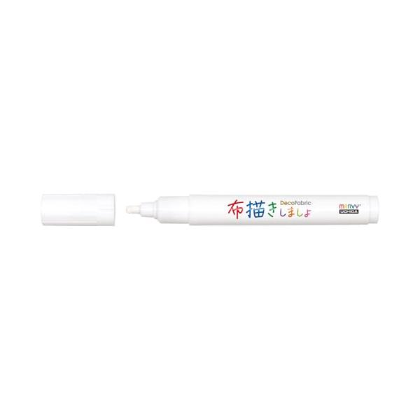 単色ホワイト/Pack of 1/223-0・Size:Pack of 1・サイズ：17×55×215mm・重さ：35g・色：ホワイト・インク：水性顔料(直液タイプ)・ペン先：平芯(1.5〜4mm)