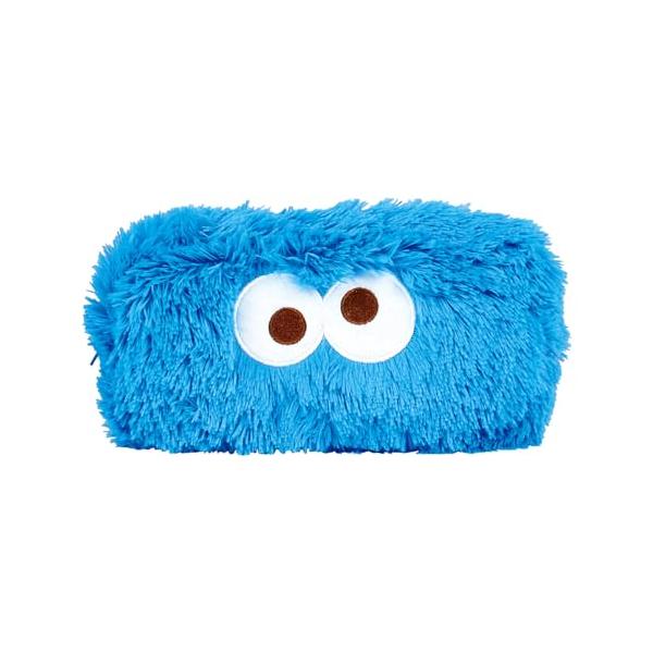 ポーチクッキーモンスター/-/SS-5544083CM・パッケージ個数:1・本体サイズ：(約)高さ10.0cm×幅20.0cm×奥行き4.5cm・材質：ポリエステル・生産国：中国・ぬいぐるみ素材を使った、文房具やコスメなど好きなものをたっぷ...