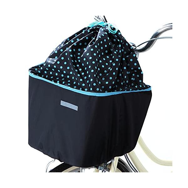 ブラック/ブルードット/約幅580×高さ640mm/34261・Color:ブラック/ブルードット・パッケージ個数:1・サイズ:約幅580×高さ640mm・重量:約95g・材質:上部/ポリエステル(PUコーティング)、下部/ポリエステル、2...