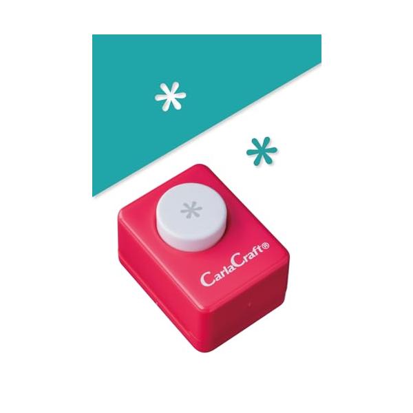 1個(単品柄)ペタル-6(S)/スモールサイズ/CN16003・Color:ペタル-6(S)Size:スモールサイズ・パッケージ個数:1・本品は「アスタリスク」（ミニサイズ）の後継品です・【特長】紙を差し込み、パンチするだけで簡単に複雑な絵...