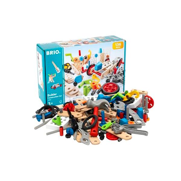 コンストラクションセット/1個 (x 1)/63458700・Color:コンストラクションセット・パッケージ個数:1・【ビルダーシリーズ】3歳からのビルダーセット。遊びながら手と視覚の連動を促進し、創造力を養います。ペンチ・レンチに加え、...
