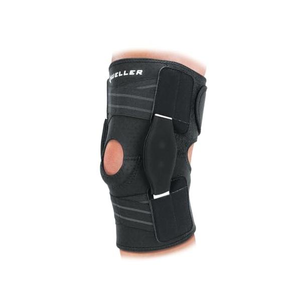 強い固定力ブラック/フリーサイズ(ひざ周り33~53cm)/-・Style:強い固定力PatternName:左右兼用・パッケージ個数:1・【ヒンジ付きでしっかりサポート】左右の軽量メタルヒンジが、ヒザの左右のぐらつきや不安定性、過度なヒザ...