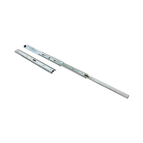 ダンパー無しシルバー/幅46mm×長さ450mm/WS4645・Style:ダンパー無しColor:シルバーSize:幅46mm×長さ450mm・パッケージ個数:1・材質:スチール(ユニクロメッキ仕上げ)・耐荷重:45kg(左右ペア)・クリ...