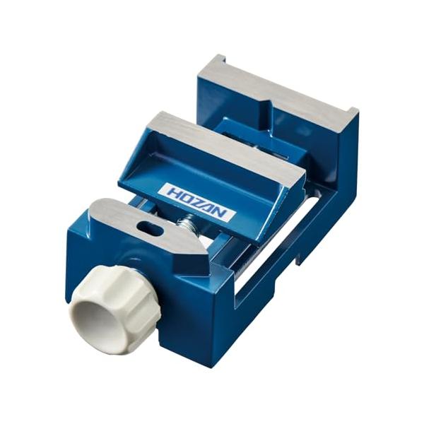 ミニバイスブルー|ホワイト/-/K-24・Style:ミニバイス・パッケージ個数:1・口幅(mm):50・最大口開幅(mm):33・口高さ(mm):12・適応機種:K-21/K-50