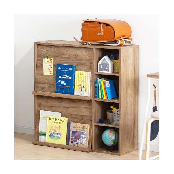 単品ブラウン/b)棚タイプ/FR-F2・Size:b)棚タイプColor:ブラウンPatternName:a)単品・パッケージ個数:1・商品サイズ(cm)／幅約89×奥行約33.7×高さ約90、フラップ扉内内寸：幅約59×奥行約23.6×高...