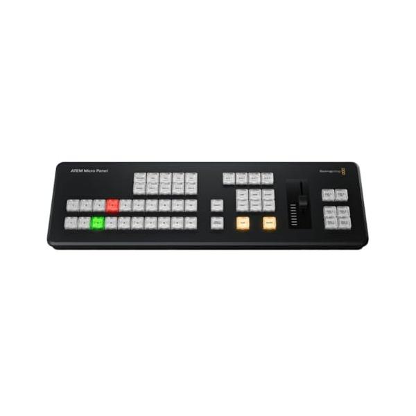 ブラック/-/BM-SWPANELAA1ME10・パッケージ個数:1・ATEM Software Controlと共に使用するために設計された低コストのコントロールパネル・プログラムおよびプレビュー、キーヤー、トランジション、マクロ用のボタ...
