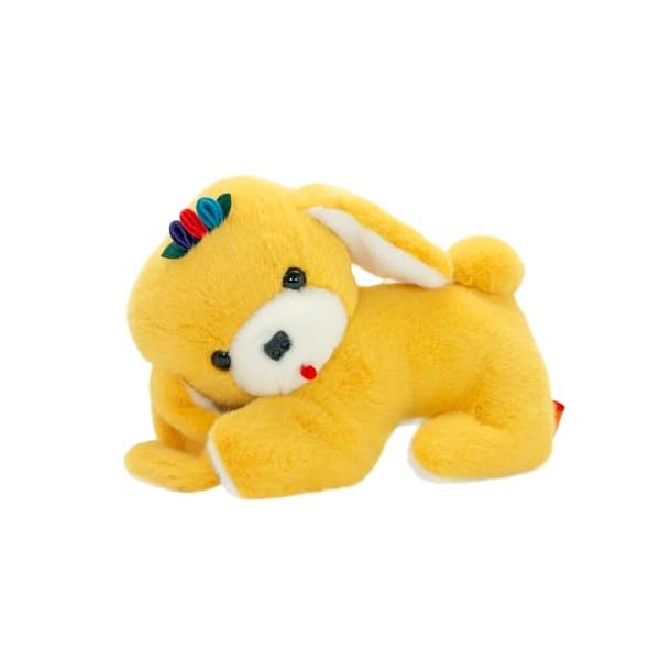 Crawling Dog/-/180616・サイズ：頭〜お尻22cm・大好評のシリーズ第2弾。懐かしくてあたたかい、あなたのお友だち・こだわりのレトロな鼻パーツ・垂れ目の・・・犬？　丸いしっぽの・・・クマ？レトロな色使いがとってもチャーミング