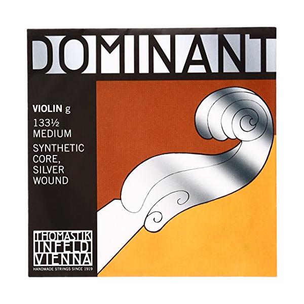 G線133-/1/2/133.12・Size:1/2Style:G線133・パッケージ個数:1・ドミナント・バイオリン弦・G133　1/2