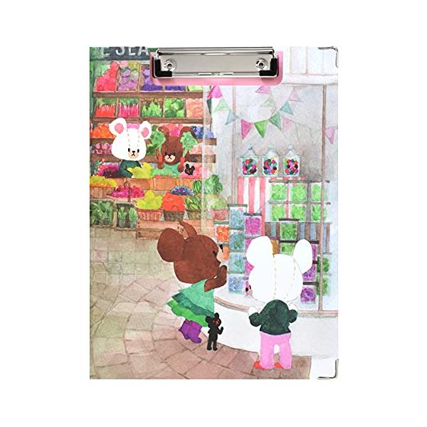 ピンク/A4サイズ対応/ST-ZKU0024・パッケージ個数:1・Ａ４サイズ、折りたたみ式・内側左ホワイトボード・表面ＰＰ加工