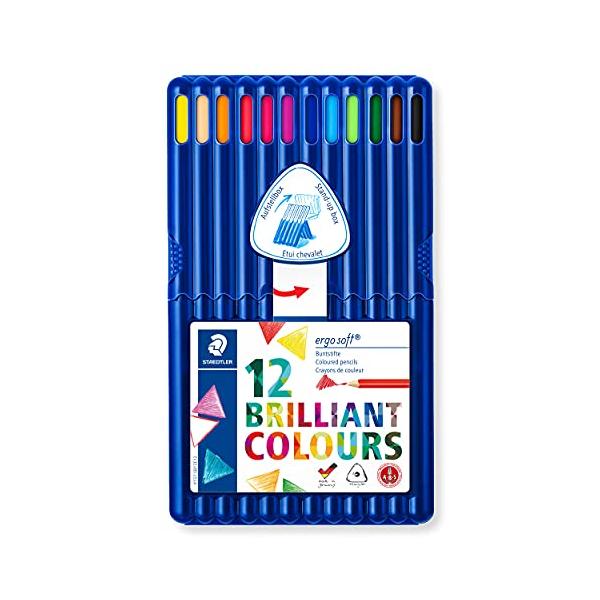12色セット12色セット/12 Count (Pack of 1)/157 SB12 ST・Style:12色セット・パッケージ個数:1・人間工学に基づいた三角形状とステッドラー独自の塗装方法により、他に類を見ない快適なグリップ感を実現。・...