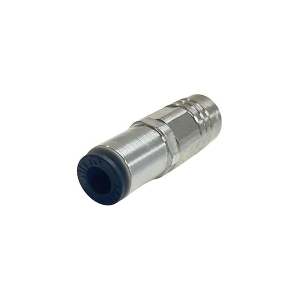 ゴールド/全長:31.5mm/MC-04SC・パッケージ個数:1・最高使用圧力:1.0MPa・耐圧力:1.5MPa・シール材質:ニトリルゴム・適用流体:空気・用途:チューブフィッター付き