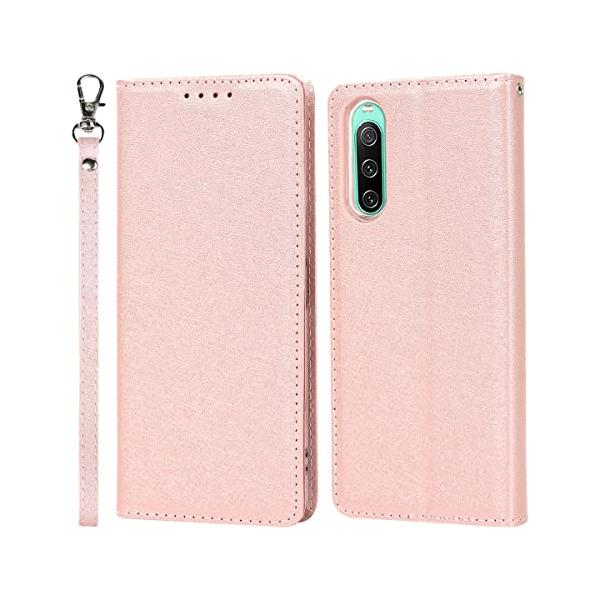 手帳型ローズゴールド/Xperia 10 IV(SO-52C/SOG07)/C-295C・Size:Xperia 10 IV(SO-52C/SOG07)Color:ローズゴールド・【対応機種】：Xperia 10 IV (docomo: S...