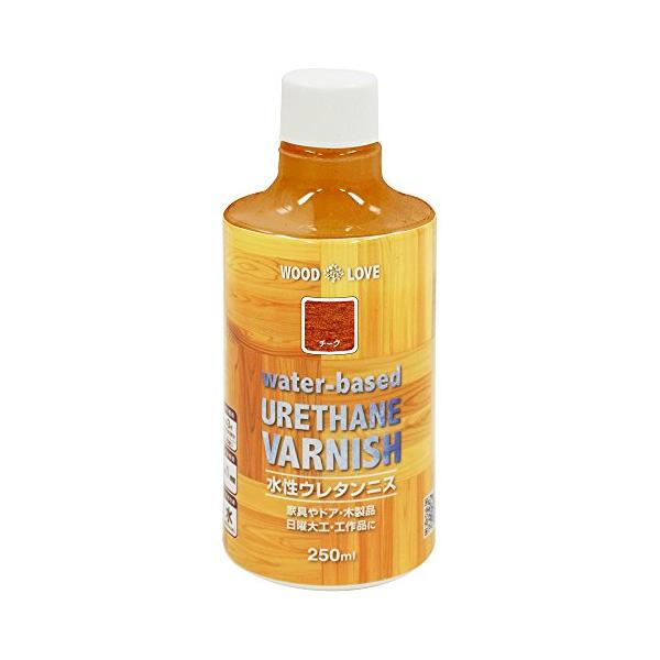 チーク/250mL/4976124516115・Size:250mLColor:チーク・パッケージ個数:1・容量:250ML・カラー:チーク・用途:屋内木部用・塗り面積:約3m2 タタミ約2枚分(2回塗り)・乾燥時間:約1時間