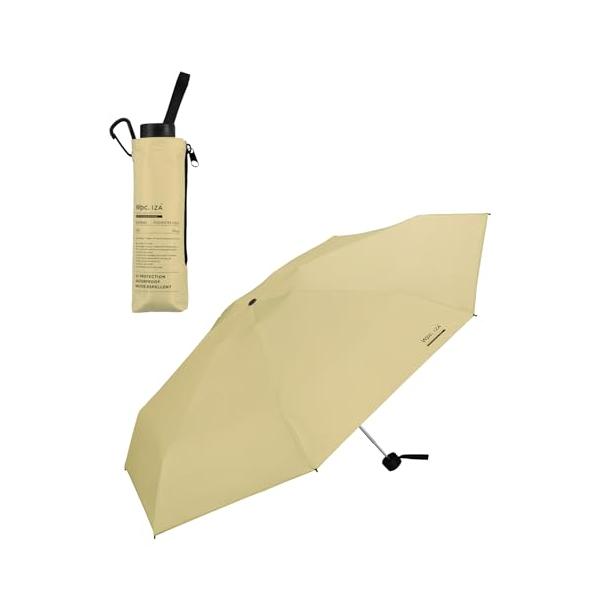 【コンパクトなのに開くと大きい】LARGE&amp;COMPACTベージュ/親骨：58cm/ZA010-911-102・Color:ベージュStyle:【コンパクトなのに開くと大きい】LARGE&amp;COMPACT・パッケージ個数:1・...