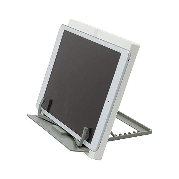 折り畳みアイボリー/タブレットスタンド/063326・Color:アイボリーSize:タブレットスタンドStyle:折り畳み・パッケージ個数:1・【特徴】正しい姿勢でタブレットや教科書を見やすくするスタンド・【仕様】収納・携帯に便利なコンパ...