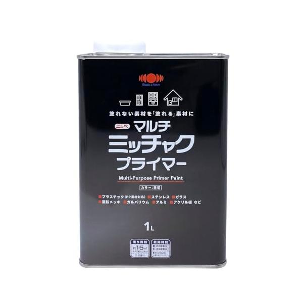 淡緑色透明/1L/4976124402036・Size:1L・パッケージ個数:1・【容量】1L・【特長】 幅広い用途に使用できる油性(弱溶剤)1液型プライマーです。 上塗りの適正は(ラッカー・油性・水性)です。 プラスチックなどの樹脂面から...